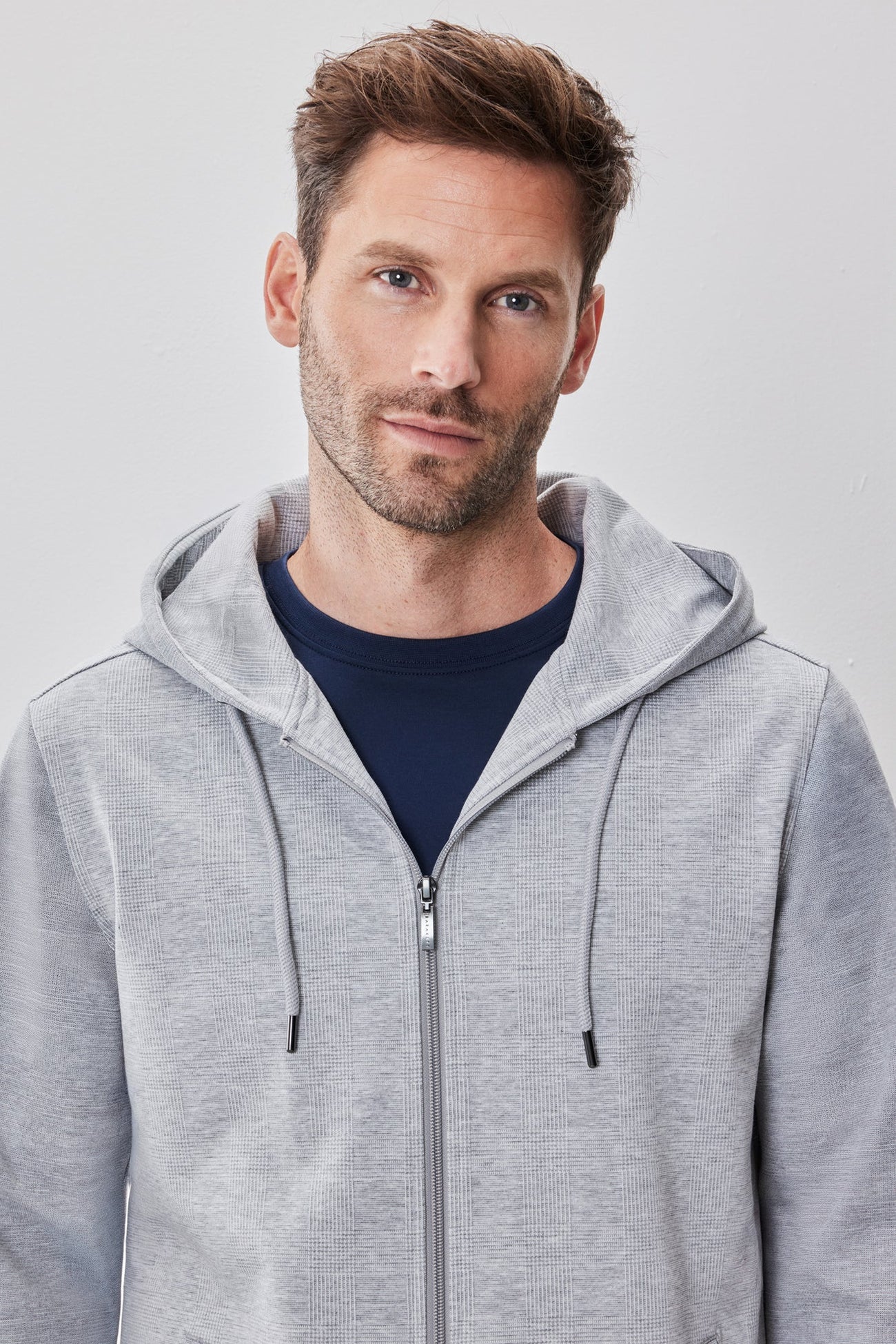 Veste pour homme par Robert Barakett | RB52196 Clifton Gris Pâle ...